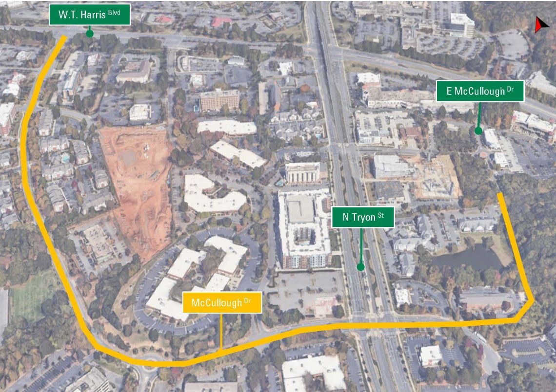 McCullough Drive Extension and Streetscape - City of Charlotte